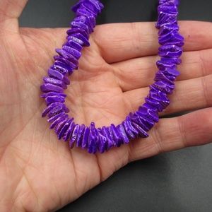Jewelry | Vintage 18 Inch Purple Shell Necklace | Poshmark
